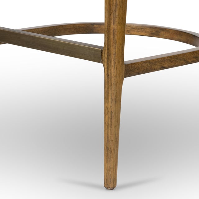 Four Hands Britt Bar Stool, Savile Flax | Chairish