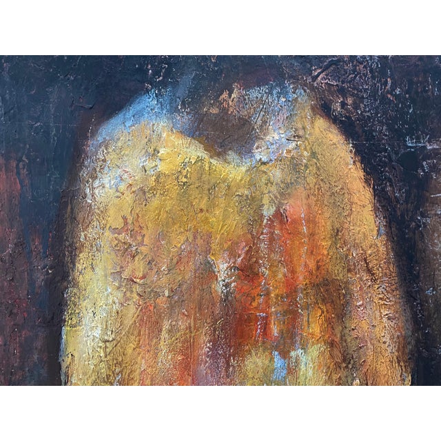 Helen Steele "Lost" Mixed Media Contemporary Figurative Abstract ...