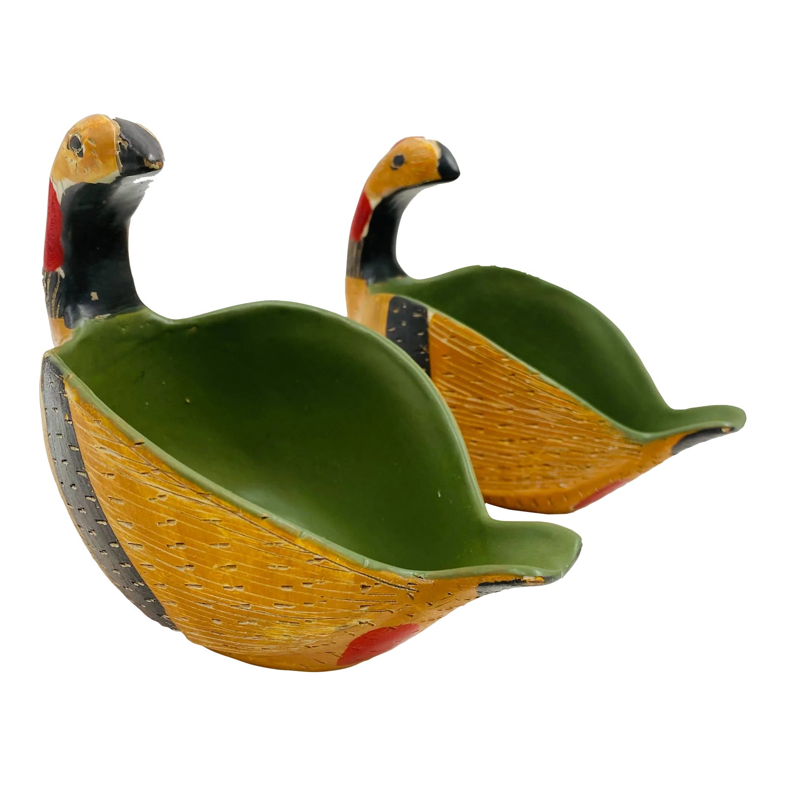 Bitossi for Goodfriend Italian Bird Bowls - Set of 2 | Chairish