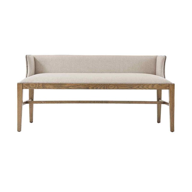Classic Upholstered Bench | Chairish