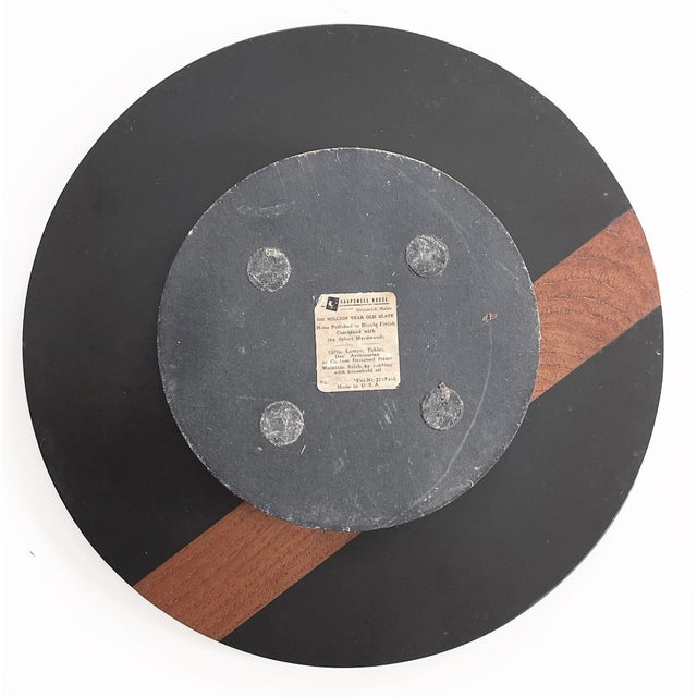 Mid 20th Century Harpswell House Slate Lazy Susan | Chairish