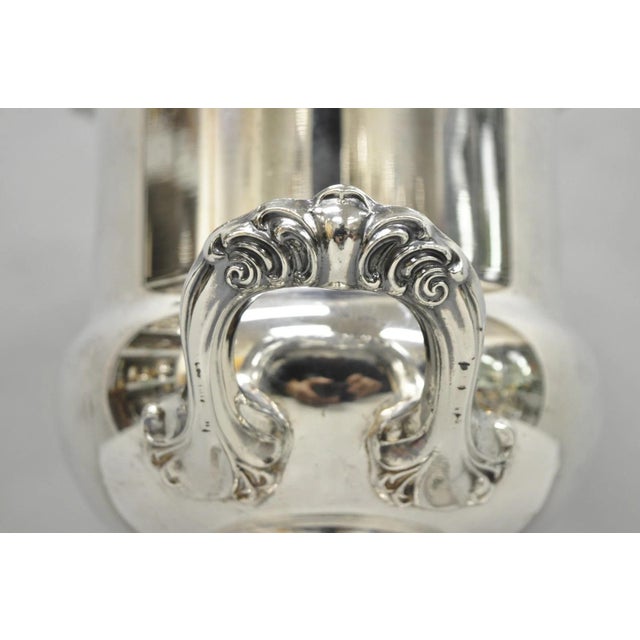 Vintage Leonard Silver Plated Trophy Cup Urn Champagne Chiller Bar Ice ...