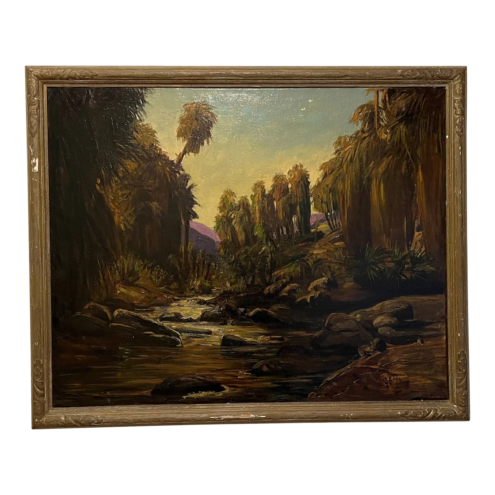 James Arthur Merriam (American 1880 - 1951) Large Palm Springs ...