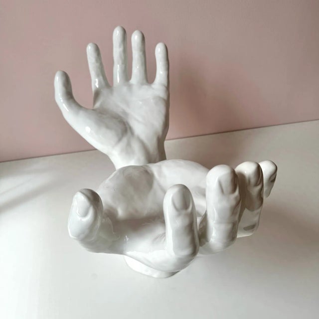 1970s Vintage Extra Large “Open Hands” Sculpture by Taste Setter for ...