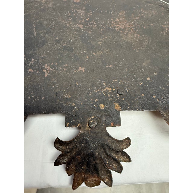 Antique German Circa 1900 Handmade Iron Seamstress Shop Sign | Chairish