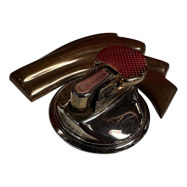 Vintage Italian Lighter by Esa Fredigolli 1960s | Chairish