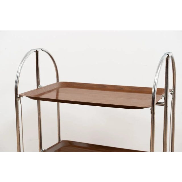 Foldable Serving Trolley by Bremshey & Co., 1960s | Chairish