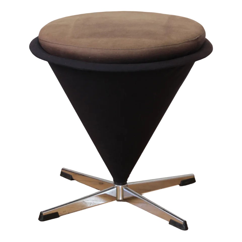Cone Stool by Verner Panton, 1960s | Chairish