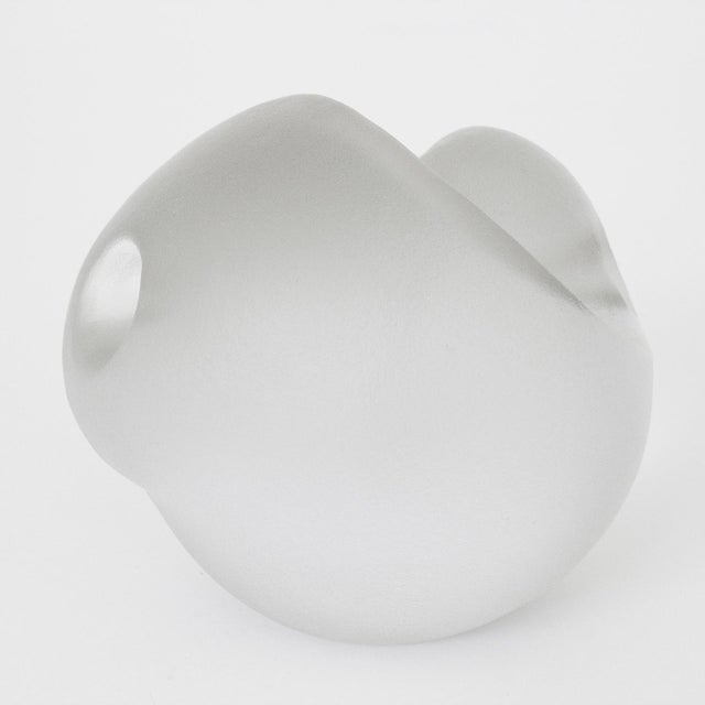 Modern Art Glass Sculpture Chairish
