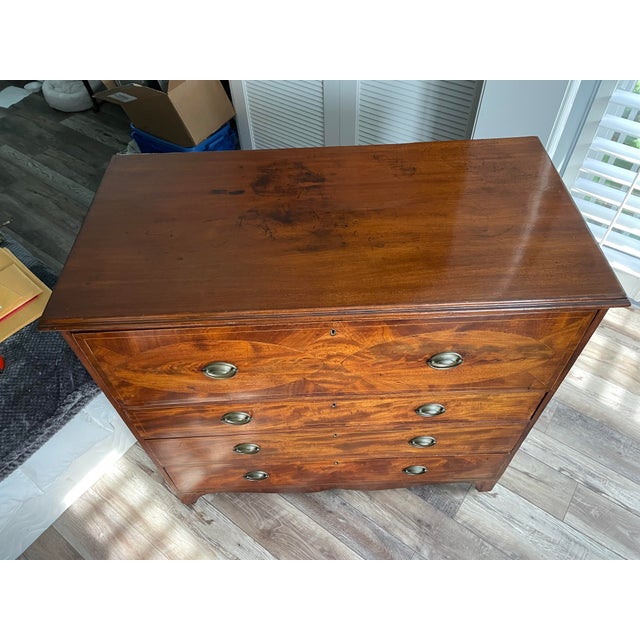 Early 19th Century Georgian Period Mahogany Butler’s Chest | Chairish