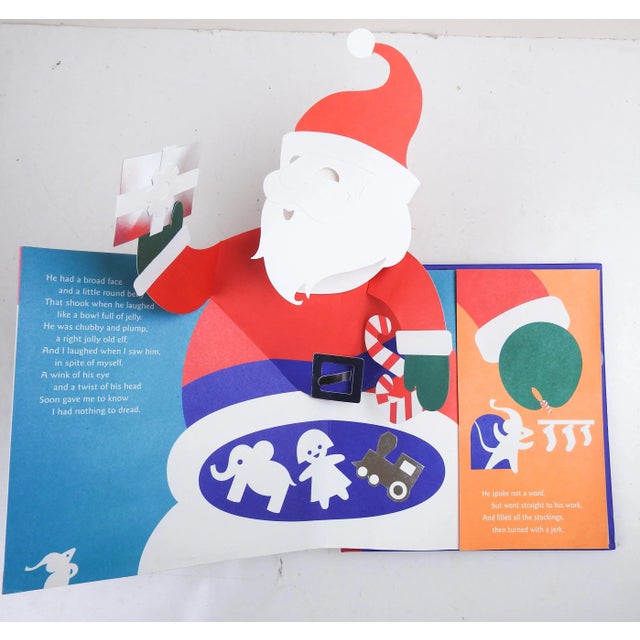 Christmas Pop Up Books - a Pair | Chairish
