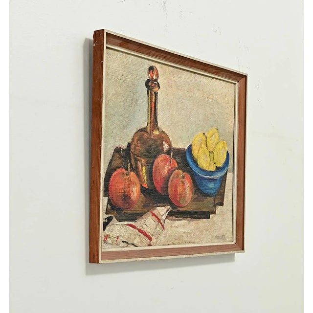 French Vintage Framed Still Life | Chairish