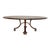 Walnut Volute Extension Dining Table | Chairish