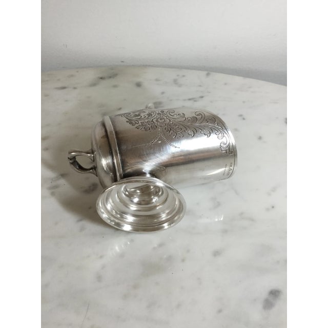 Vintage Silver Plate Sugar Scuttle | Chairish