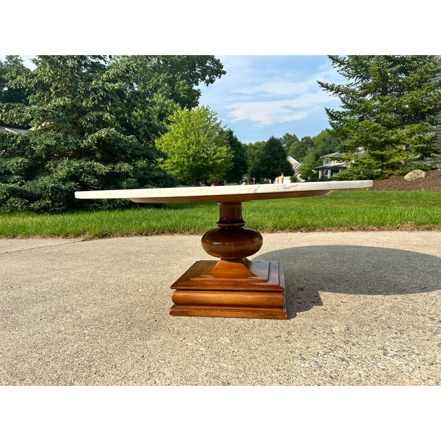 Mid Century Modern Italian Marble Top Coffee Table by Weiman, 1960’s ...