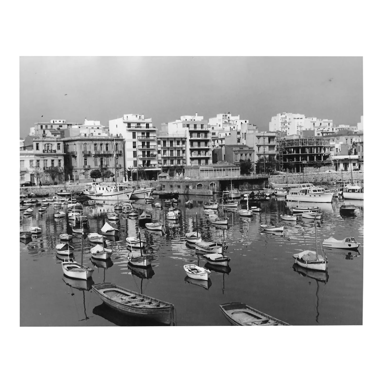 1964 Greek Harbor Scene Photograph by Don Ware | Chairish