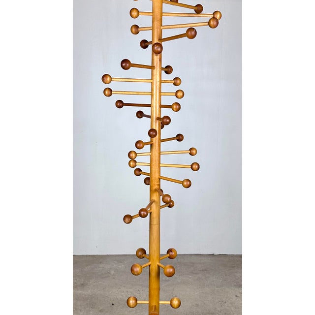 1970’s Scandinavian Style Double Helix Hat & Coat Tree | Chairish