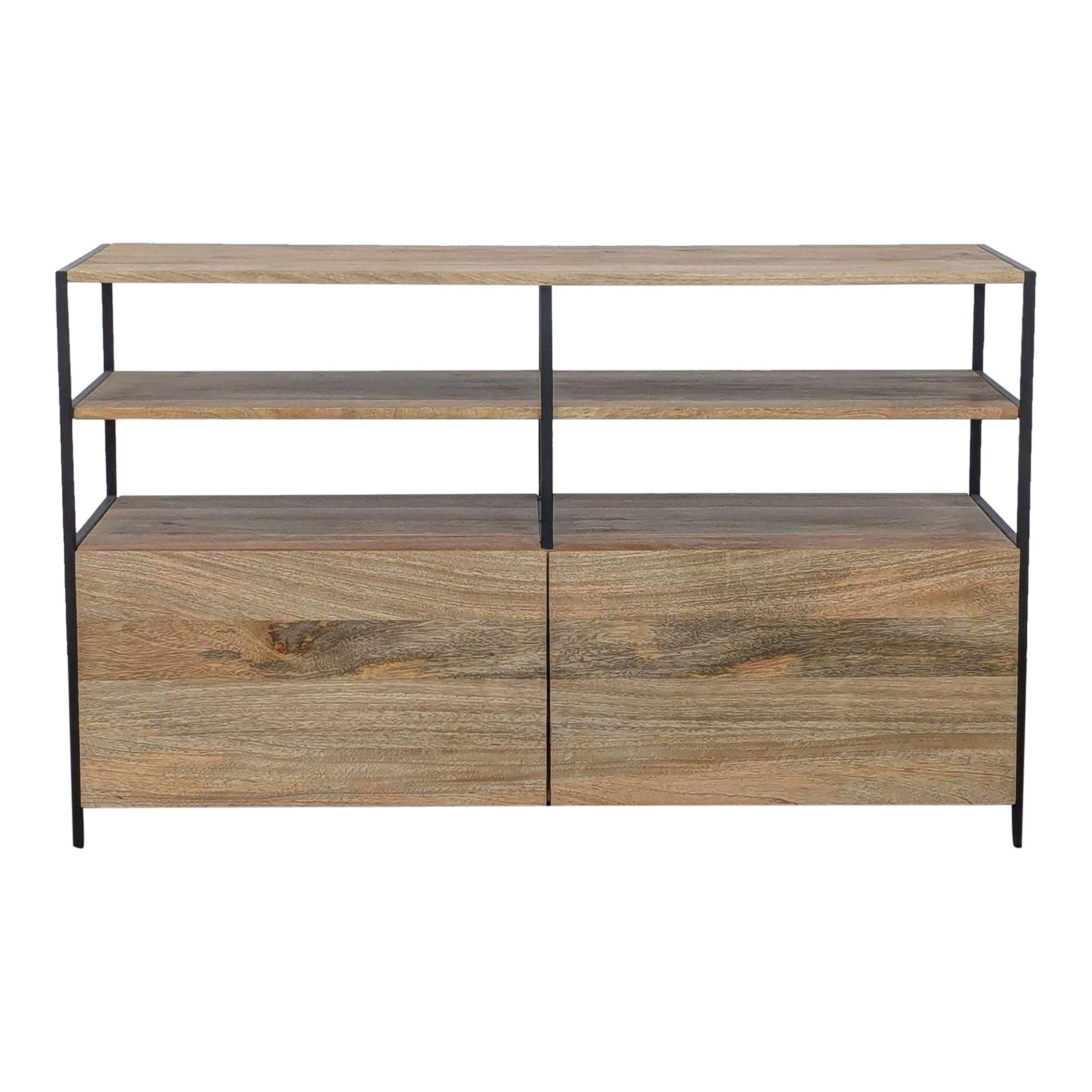 West Elm Industrial Modular Media Console | Chairish