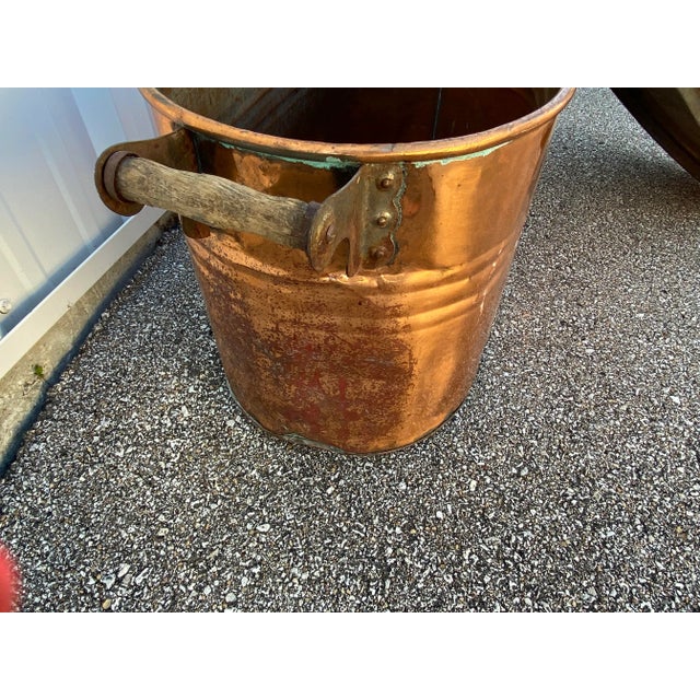Vintage Rustic Copper Boiler With Lid | Chairish