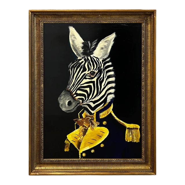 “Mister Z” Painting by Unknown Artist | Chairish