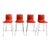 Vitra Set of Four Hal Counter Stools | Chairish