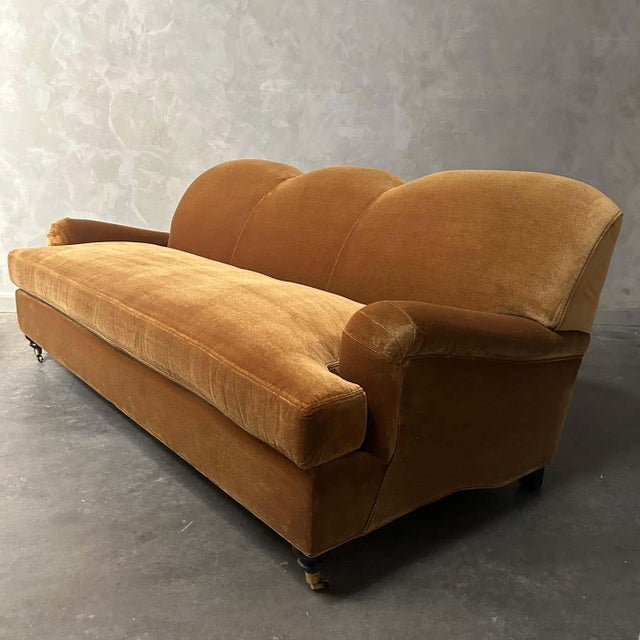 English Roll Arm Sofa | Chairish