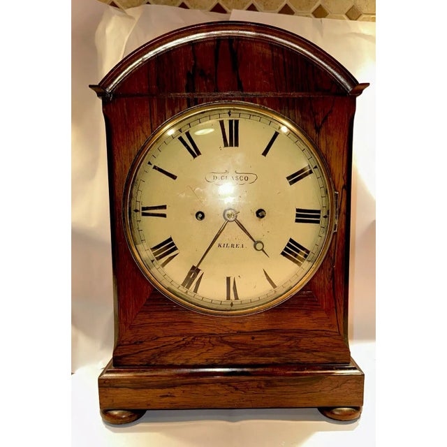 19th Century English/Irish Twin Fusee Bracket Mantel Clock- Regency ...