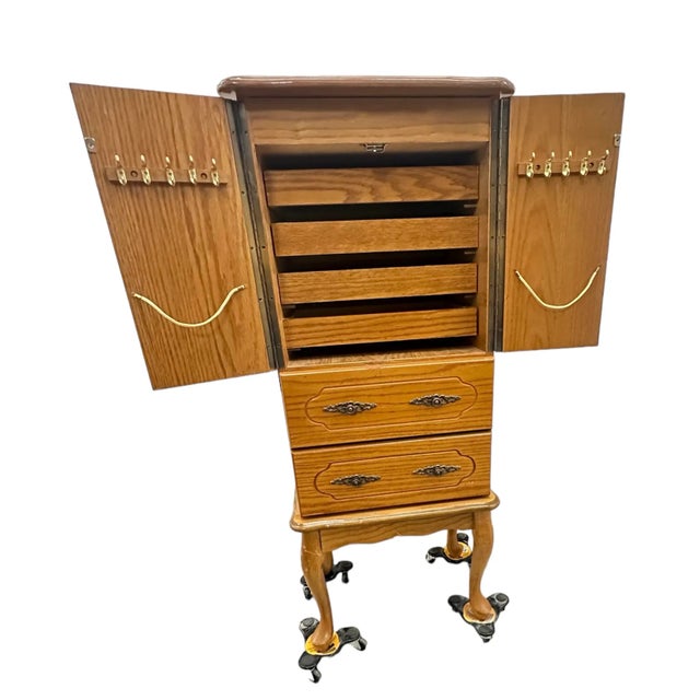 Mcm jewelry armoire store