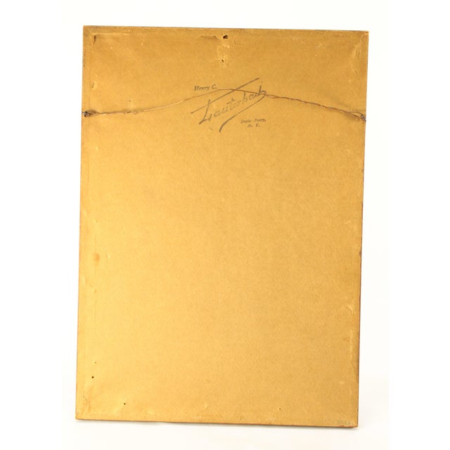 19th Century Watercolor & Herbarium Drawing of Acropolis & Calligraphy ...