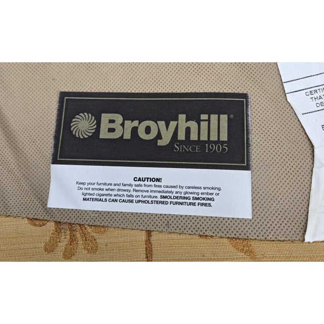 1960s Vintage Broyhill High Back Parlor Chair | Chairish