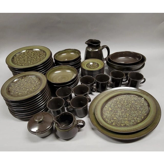 Mid Century Franciscan Madeira Stoneware Plates, Dinnerware, Serving ...