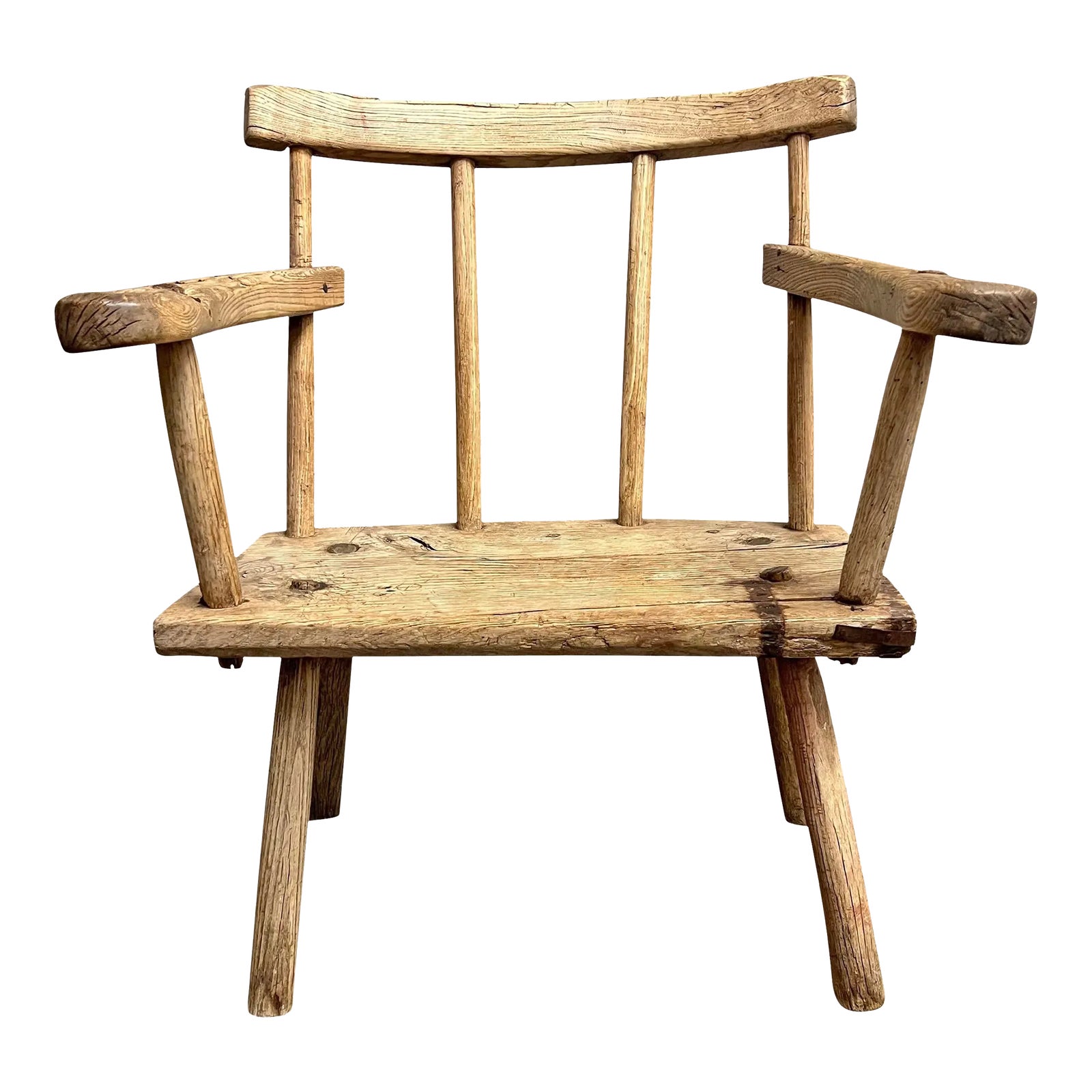 18th Century Irish Hedge Chair | Chairish