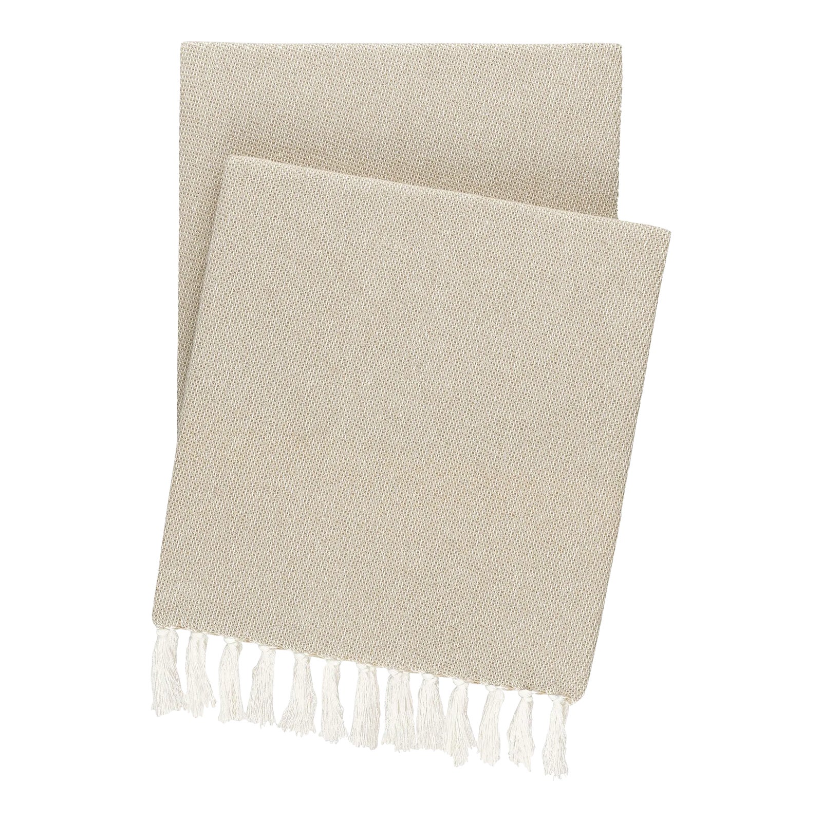 Pine Cone Hill by Annie Selke Logan Sand Throw | Chairish