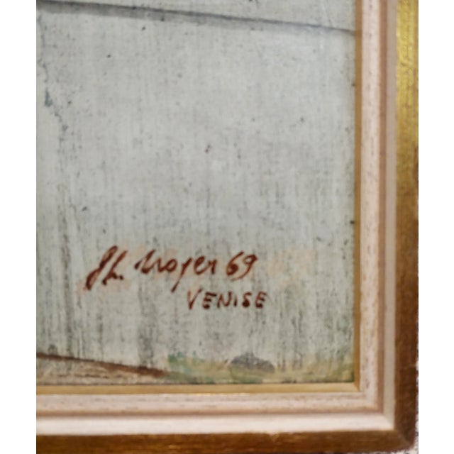 Philippe Noyer - the Venetian Girl -Oil Painting | Chairish