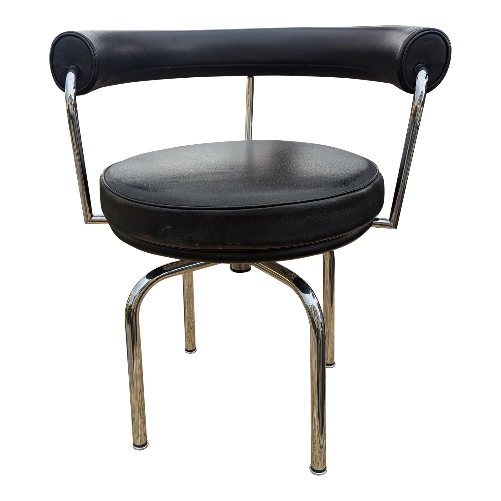 Le Corbusier Lc7 Swivel Chair for Cassina — Authentic, Excellent ...