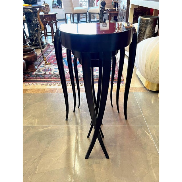 Contemporary Christopher Guy Curvaceous Nesting Tables - Set of 3 ...