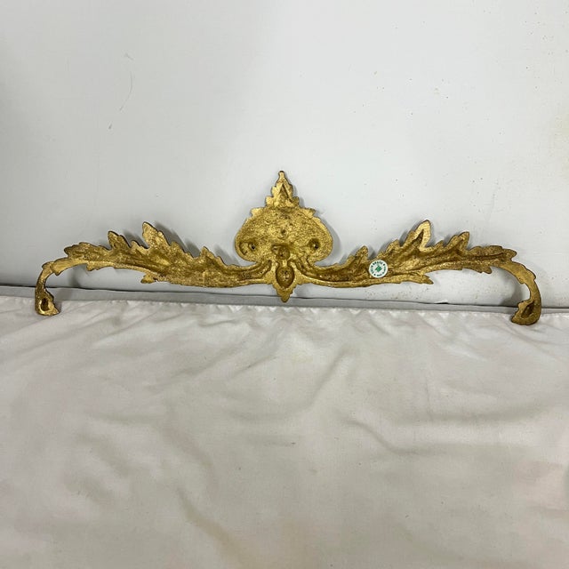 Brass Acanthus Pediment | Chairish