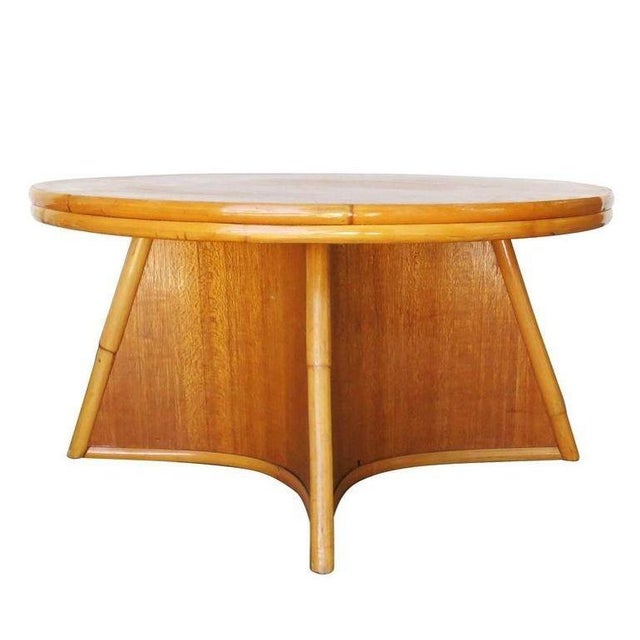 1950s Restored Rattan Living Room Table Set by Herbert & Shirley Ritts ...