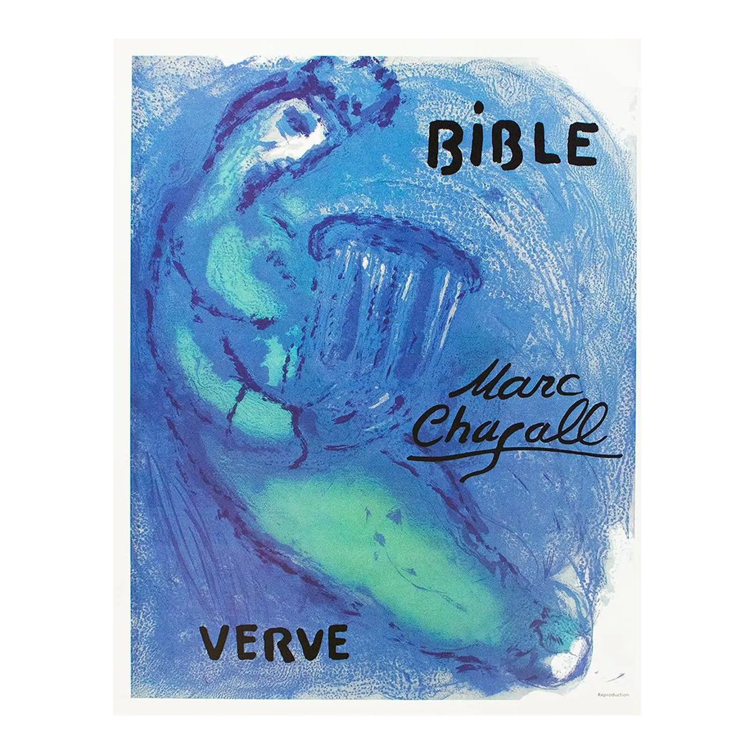 1987 After Marc Chagall "Bible" for Verve Cover, Second Edition Full ...