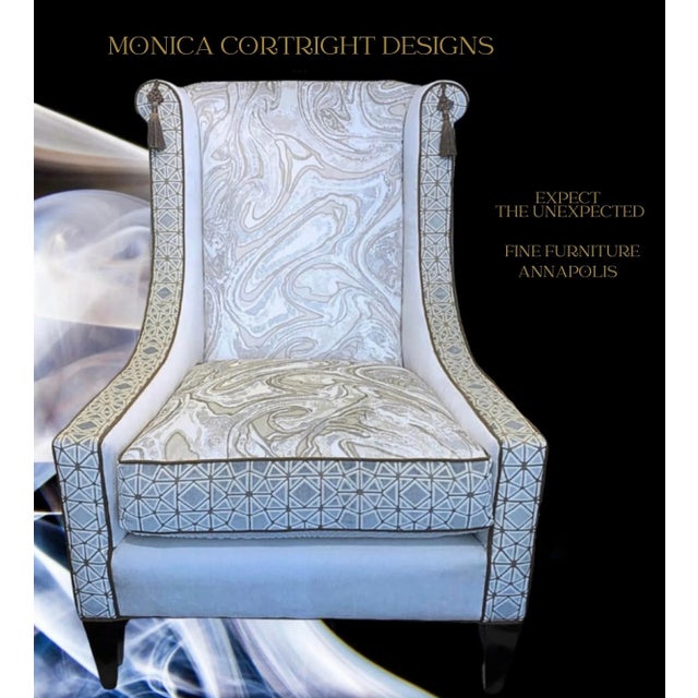 Accent Chair Designed by Monica Cortright for the Whiter Shade of Pale ...