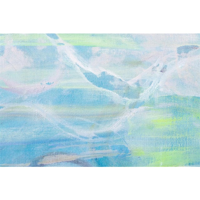 1990s James Canavan Large Modern Abstract Oil Painting on Canvas | Chairish