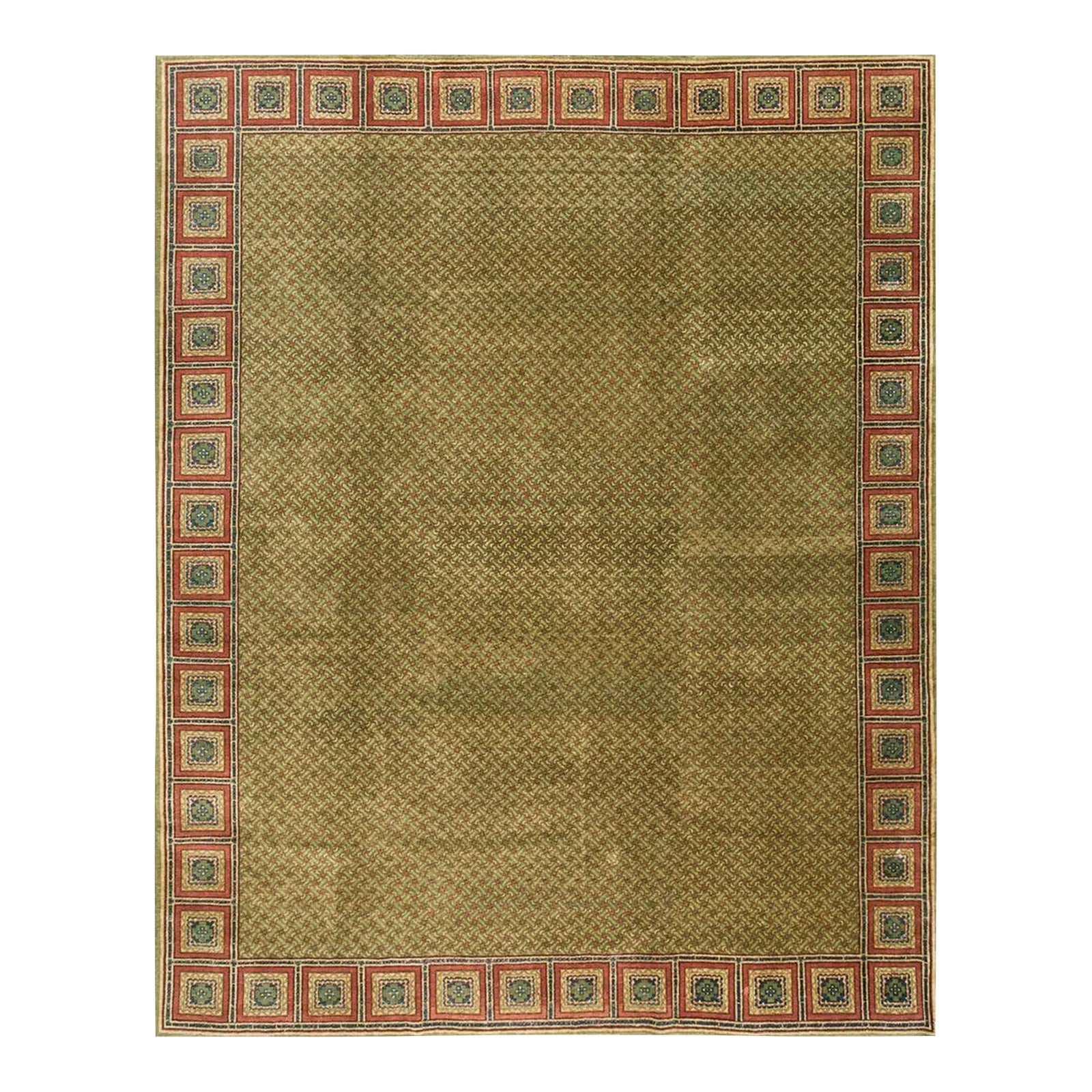 Vintage Chinese Carpet | Chairish