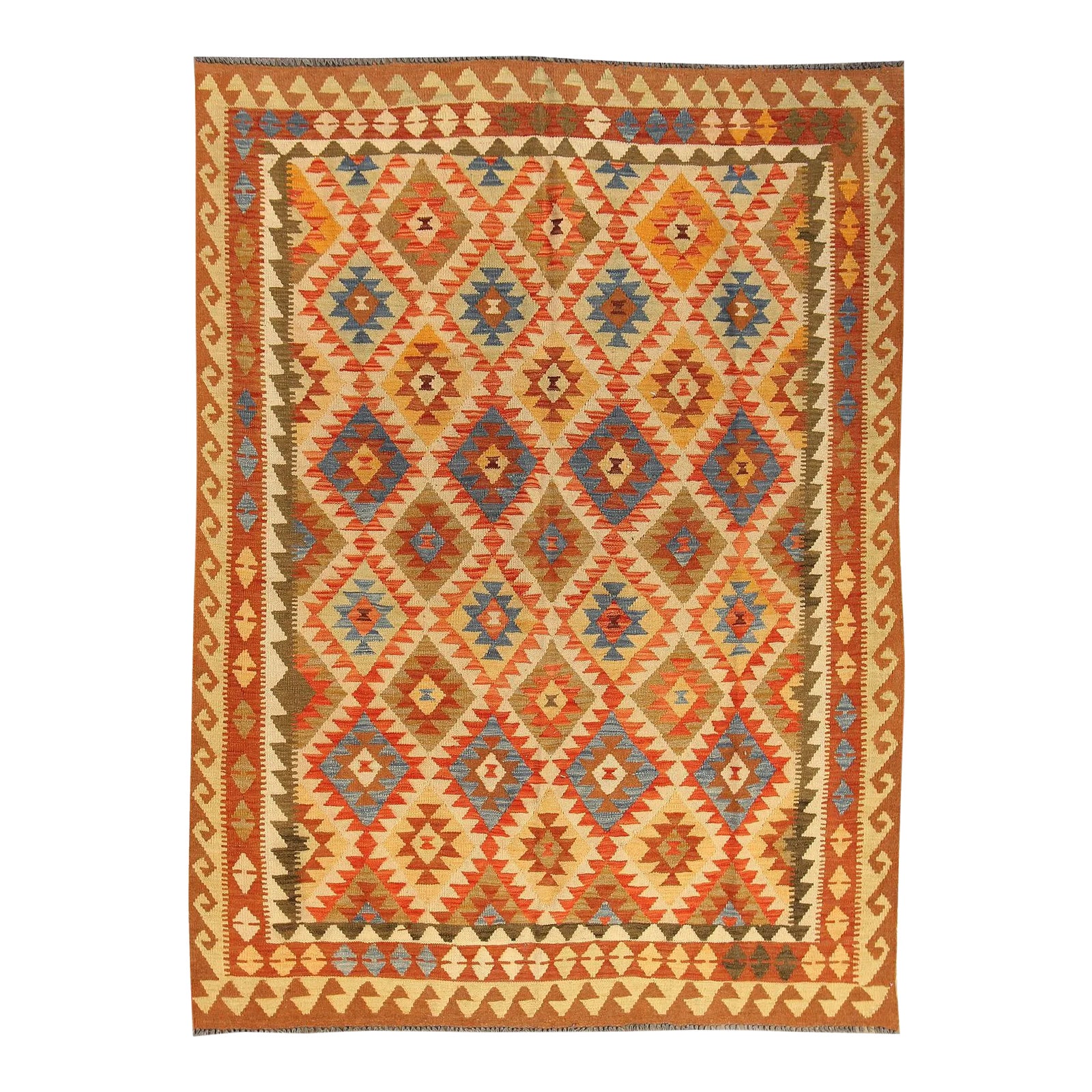 21th Century Modern Killing Wool Rug | Chairish