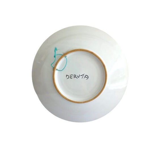 1960s Deruta Serving Bowl Plate for Canape Majolica With Red Rooster ...