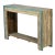 Farmhouse Style Reclaimed Wood Narrow Deep Console | Chairish