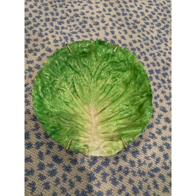 Late 19th Century Napoli Cabbage Plates- 6 Pieces | Chairish