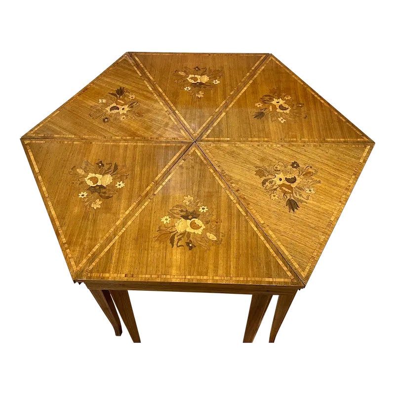 1950s Italian Music Box Table | Chairish