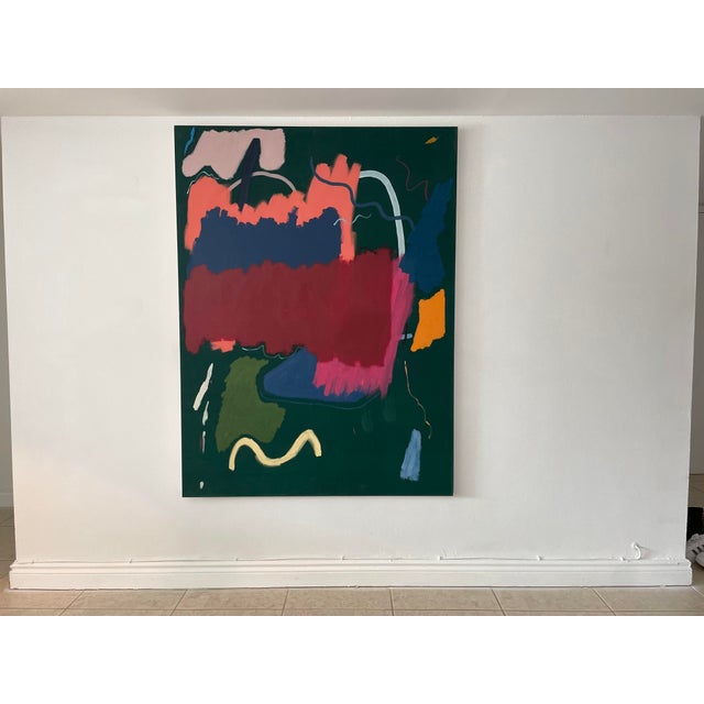 "Reserved Smile", 2020 by Jason Tessier Abstract Painting | Chairish