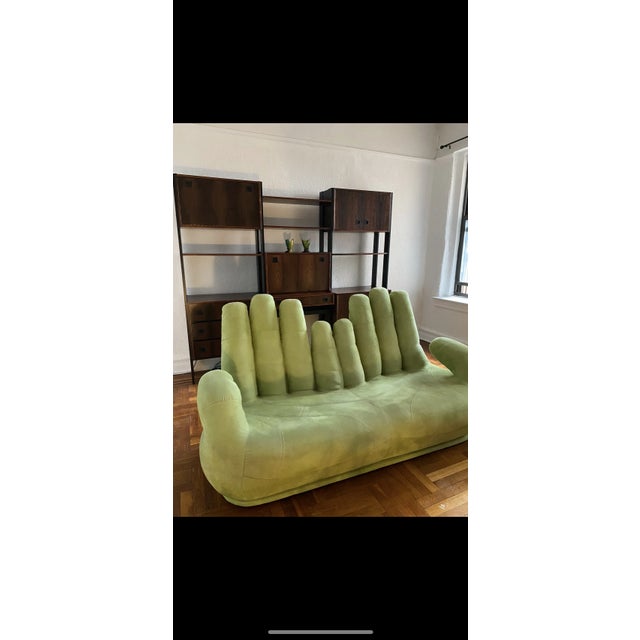 1970s Italian Design Hand Shaped Sofa | Chairish