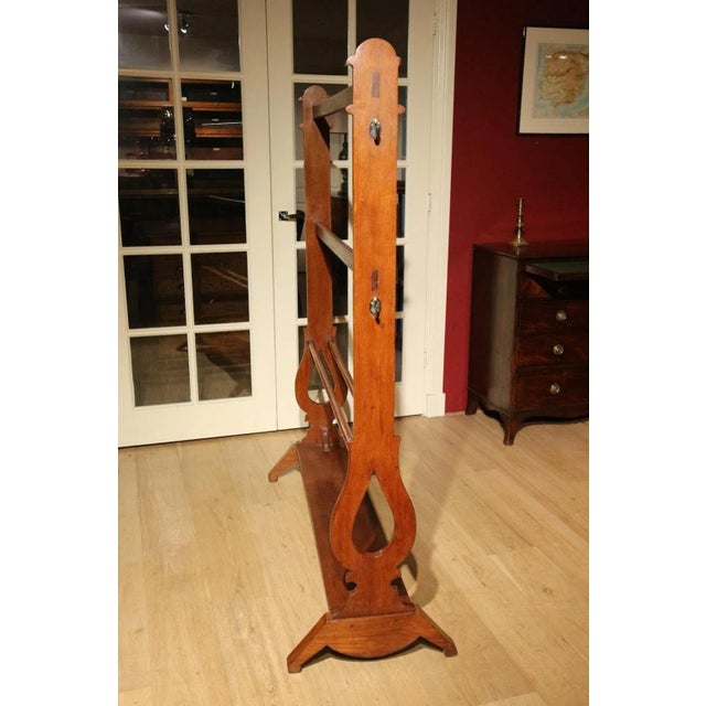 Clothing Rack in Teak | Chairish